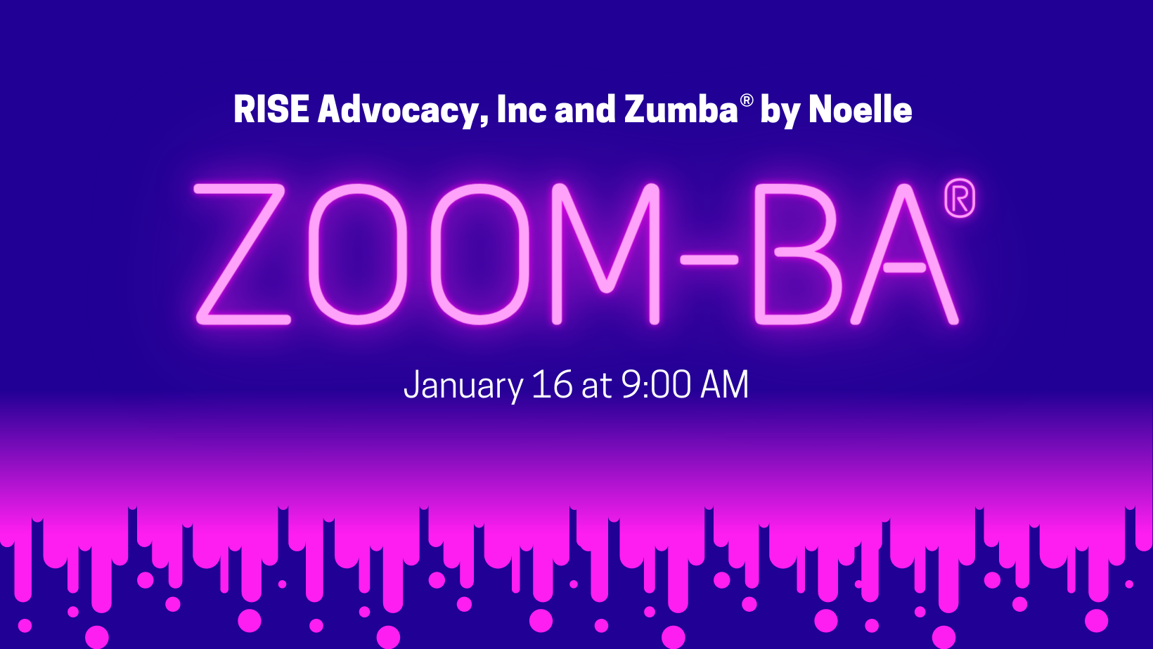 Virtual Zoom-ba® Fundraiser Series: January Session | R.I.S.E. Advocacy ...